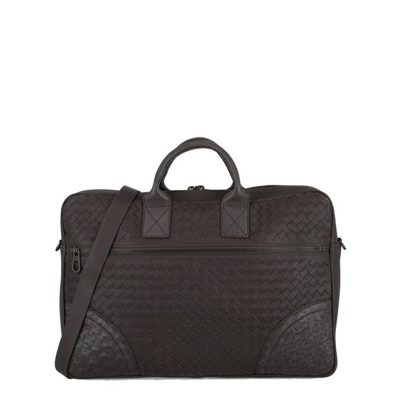 Bottega Veneta | Bags | Bottega Veneta Top Handle Briefcase Brown Mens ...